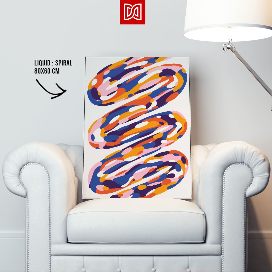Tableau Liquid - Spirale Art - DIRVAL DESIGN – Dirval Design I Tableaux ...